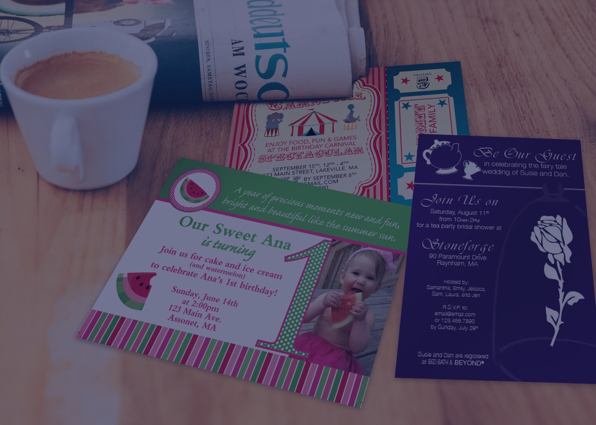 Invitations | Enos Graphics